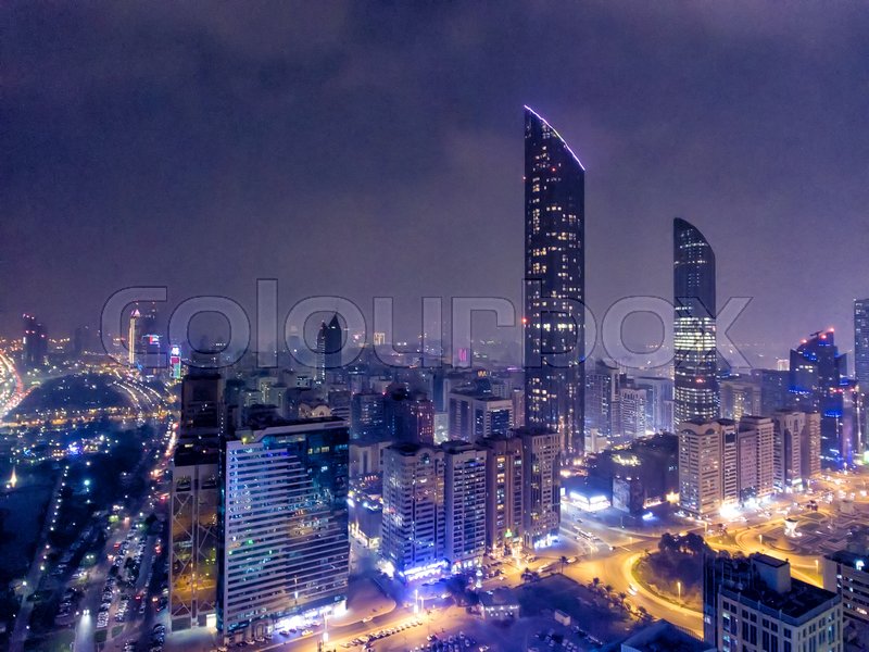 Uae City At Night