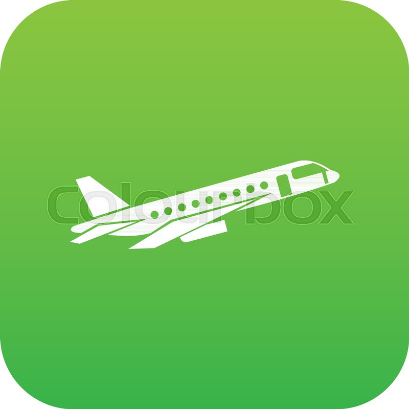 Airplane Taking Off Logo