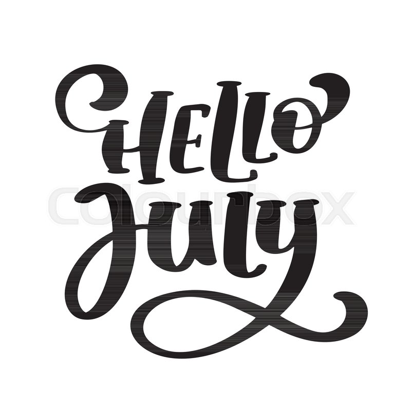 Hello July Summer