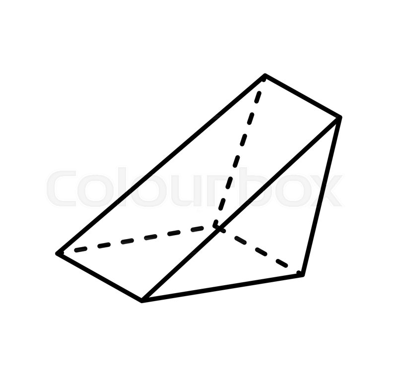 Triangular Prism Clipart