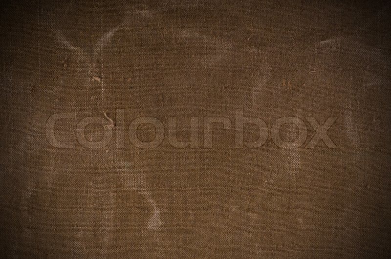 Old canvas fabric texture for old ... | Stock image | Colourbox