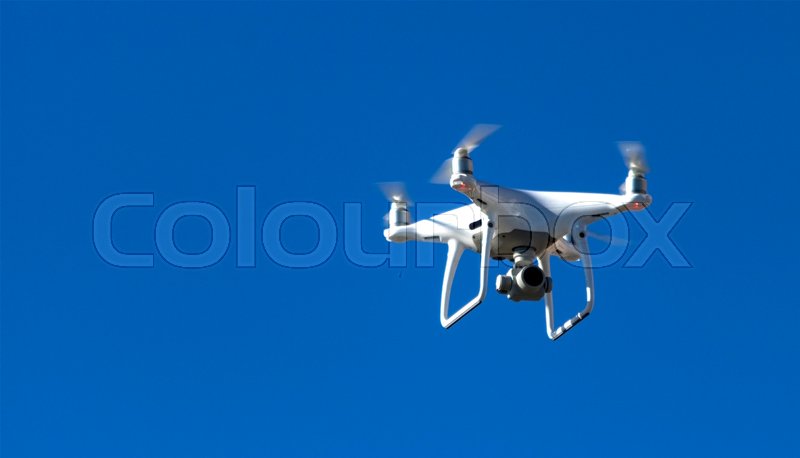 Drone on a background of blue sky | Stock image | Colourbox