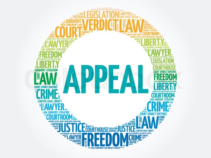 Appeal word cloud, concept background | Stock vector | Colourbox