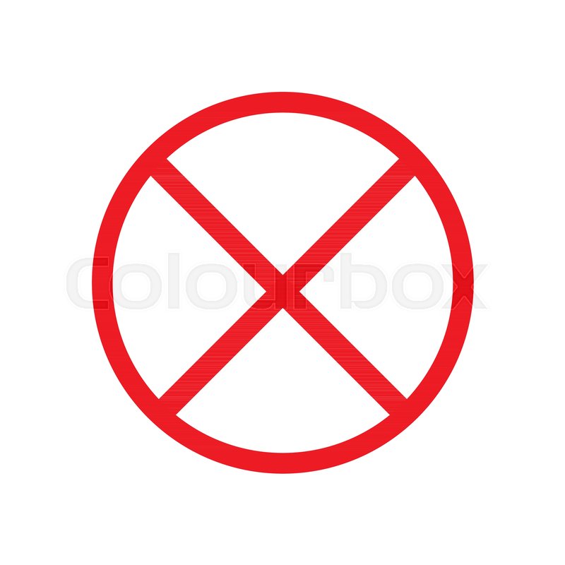 No Stopping Road Sign