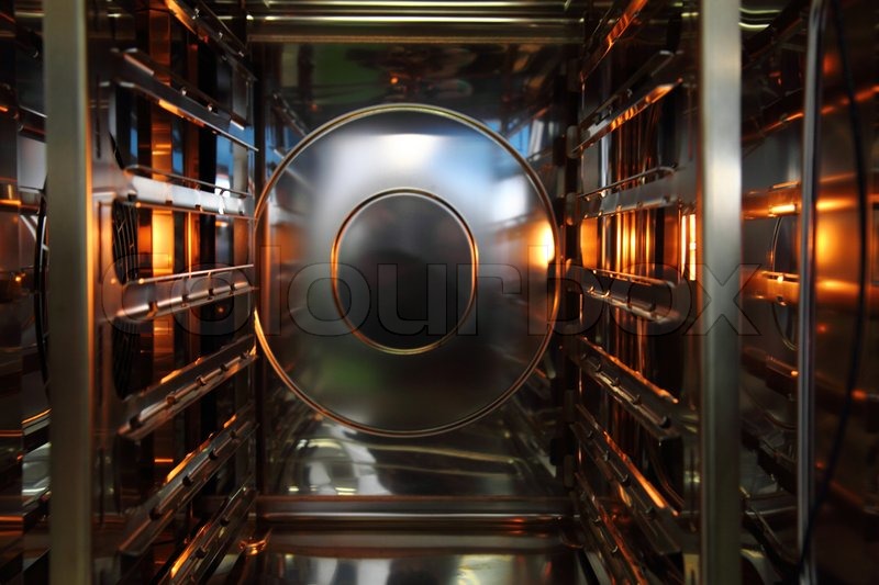 Empty Open Oven Stock Photo Colourbox
