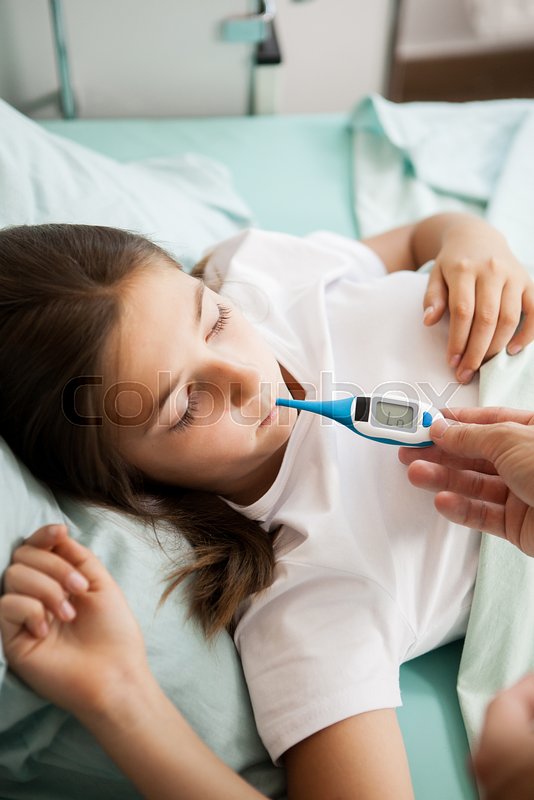 Doctor Taking Temperature
