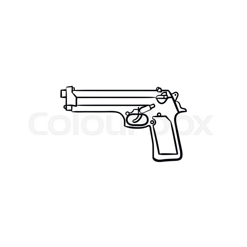 Handgun Outline