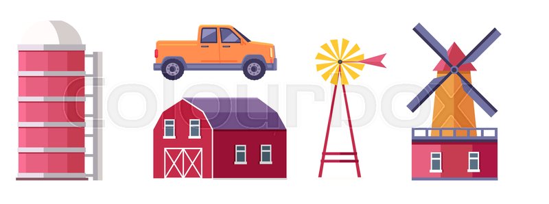 Architecture Clip Art Farm