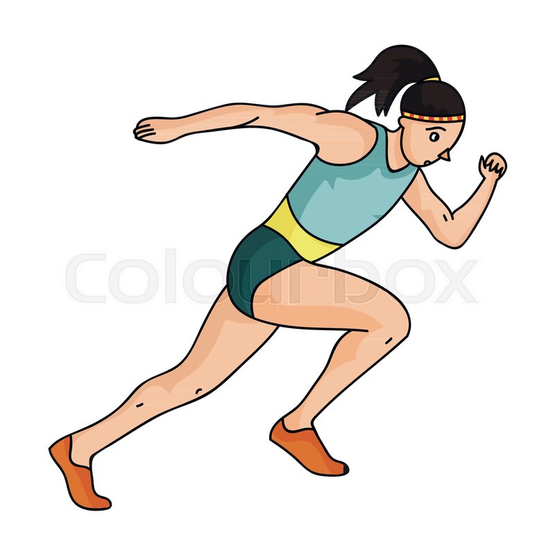 Olympic Track And Field Symbol