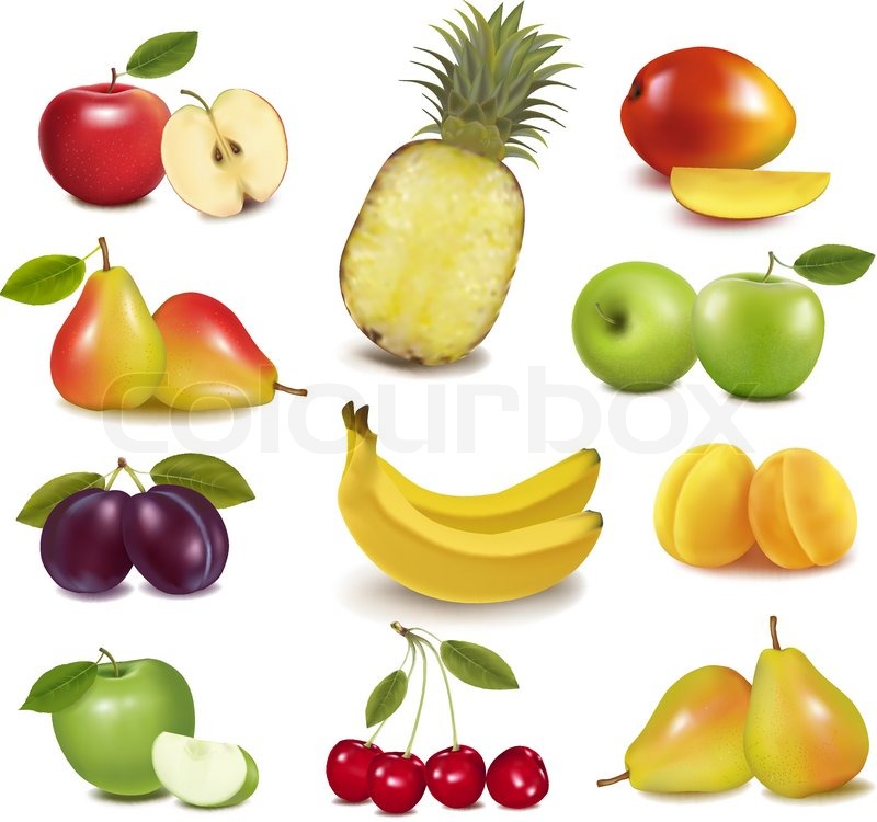 Große Gruppe von verschiedenen ... | Stock-Vektor | Colourbox