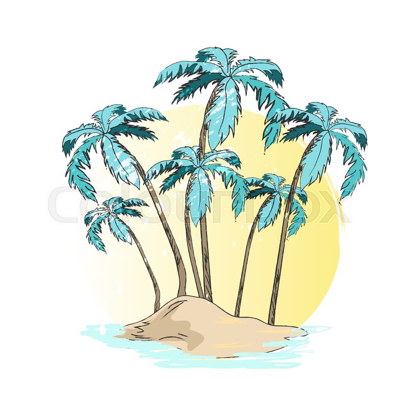 Desert Island Drawing