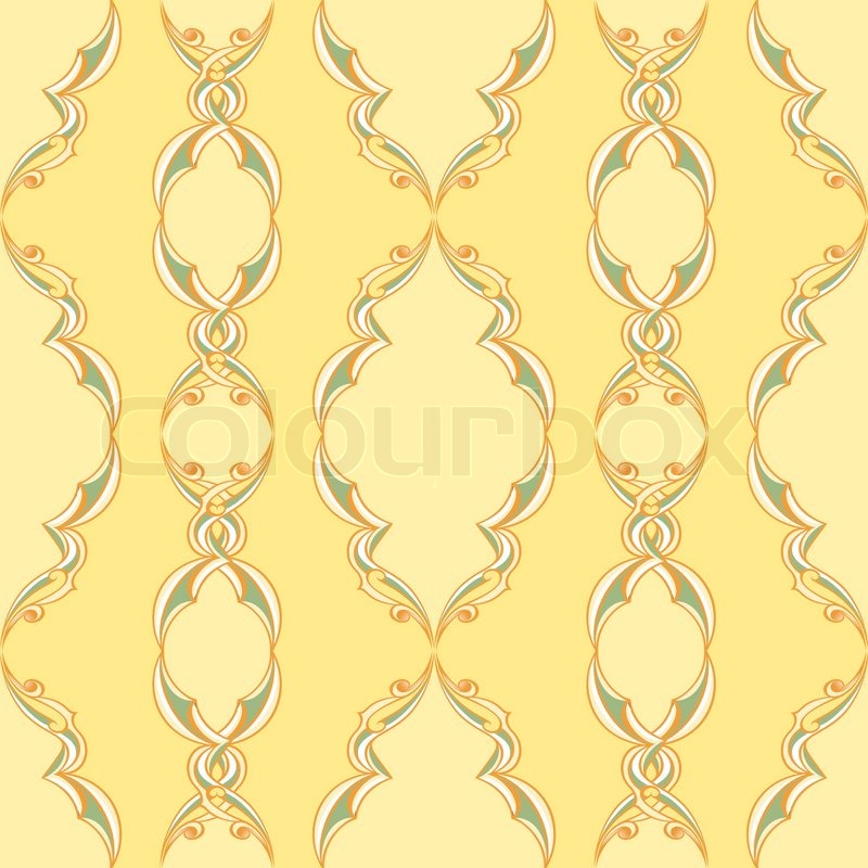 Illustration på gul baggrund for ... | Stock vektor | Colourbox