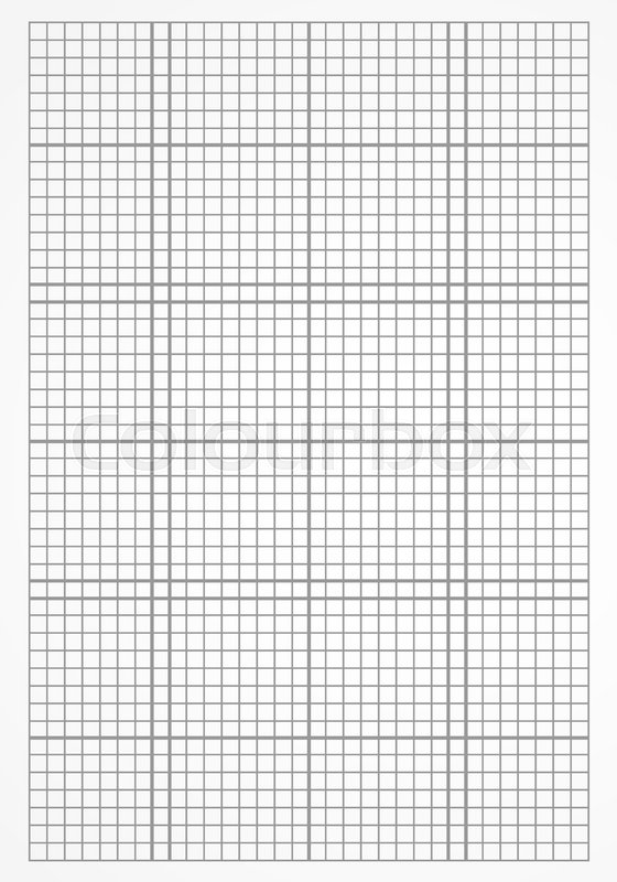Square lined grid sheet of notebook ... | Stock vector | Colourbox