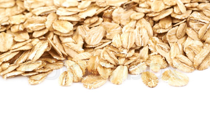 Surface coated with the oatmeals ... | Stock image | Colourbox