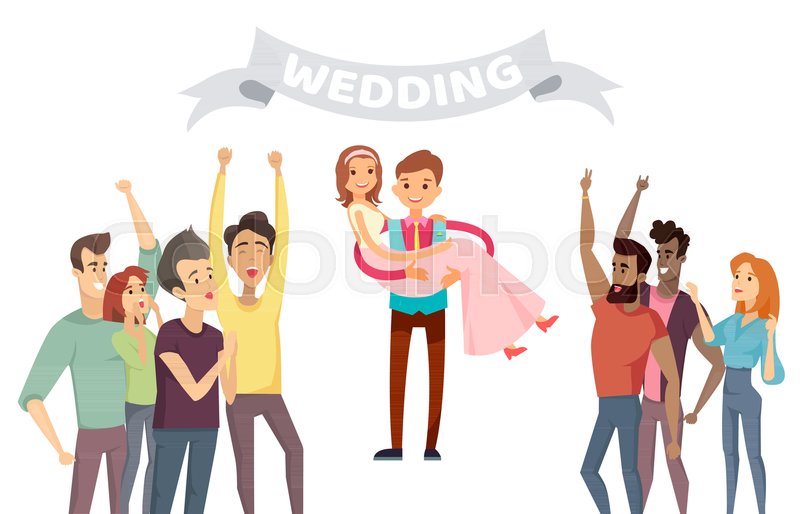 Wedding Party Illustration
