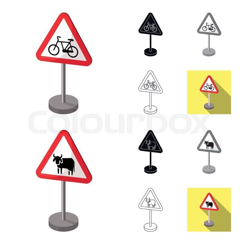 Traffic Signs And Symbols With Names