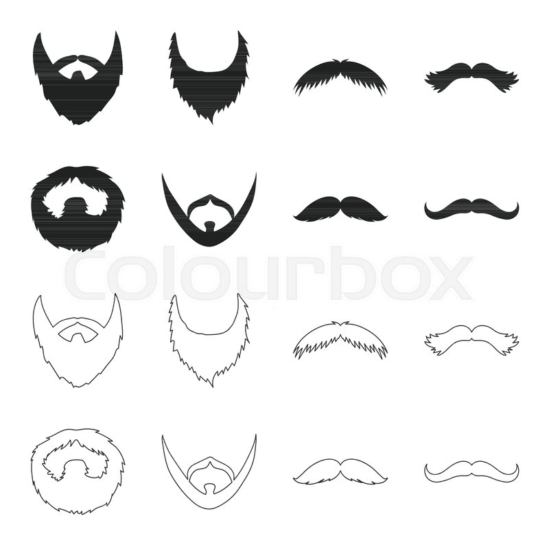 Mustache Outline