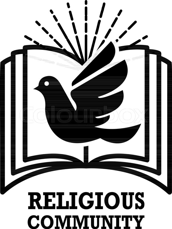 Religious community. Emblem template ... | Stock vector | Colourbox