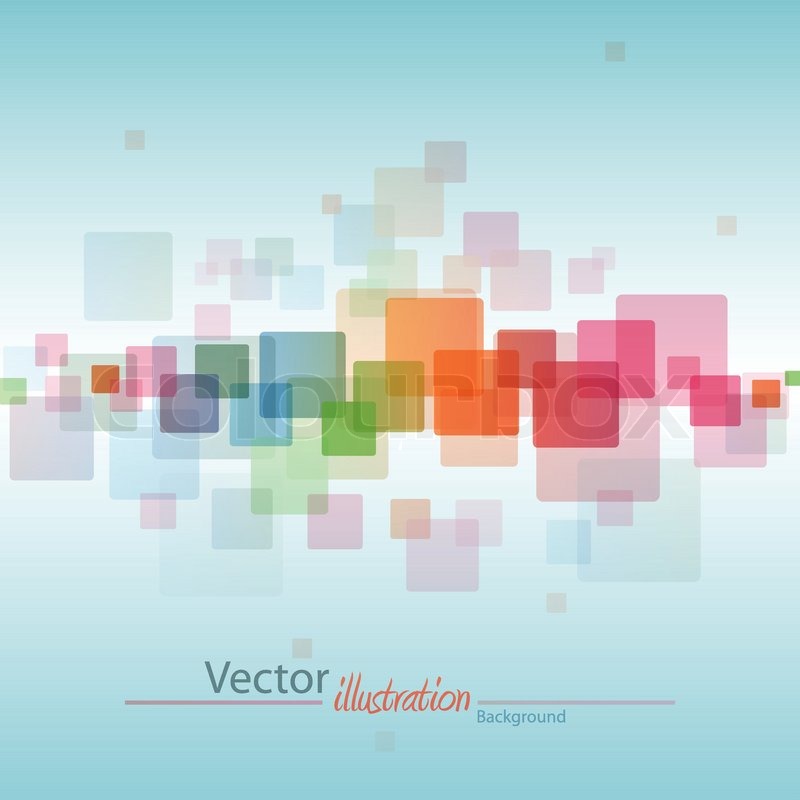 Abstract vector color background | Stock vector | Colourbox