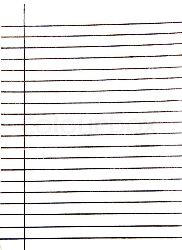 Black Lined Paper Stock Photo Colourbox
