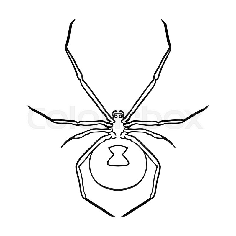 Black Widow Spider Symbol
