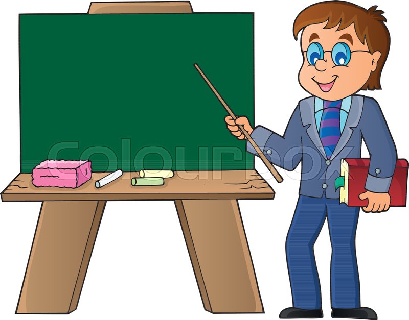 Man Teaching Clip Art