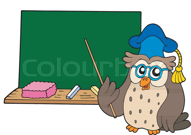 Clip Art Teacher Owl