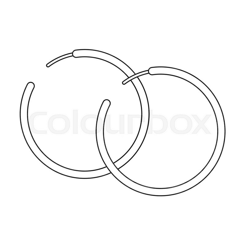 Hoop Earring Clipart