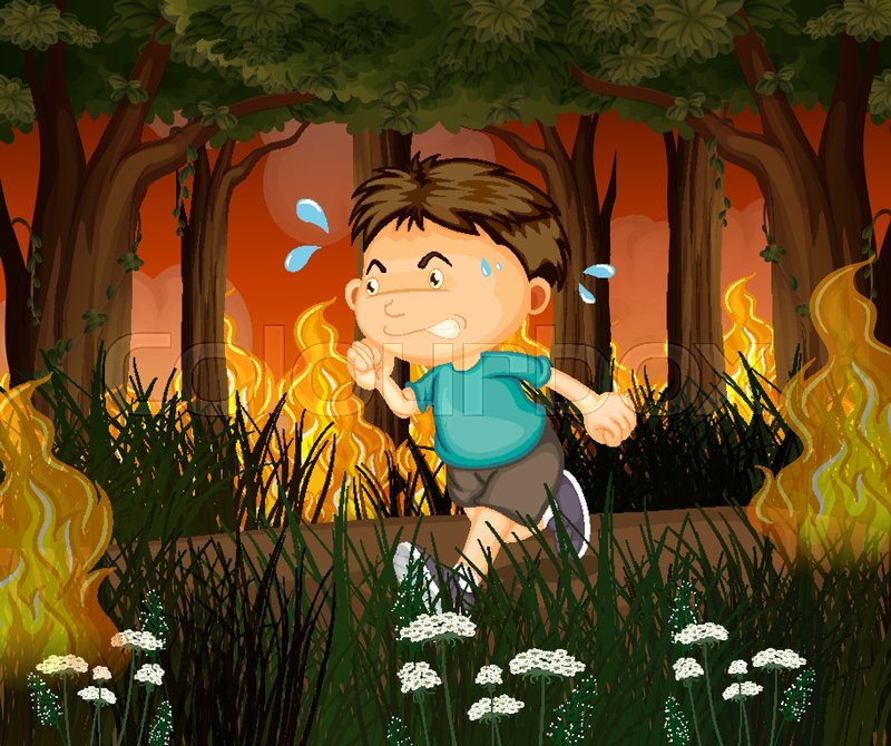 Runaway Child Clip Art