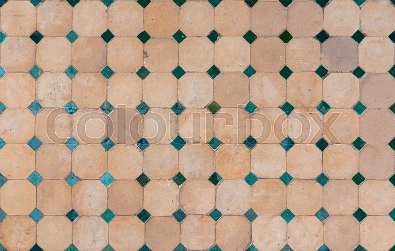 Close-up shot of tile flooring ... | Stock image | Colourbox