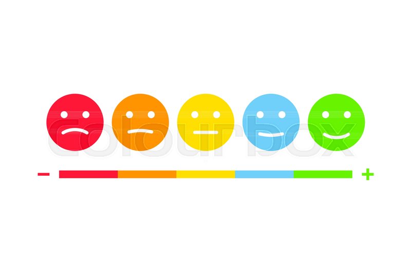 User feedback emoticons infographics ... | Stock vector | Colourbox