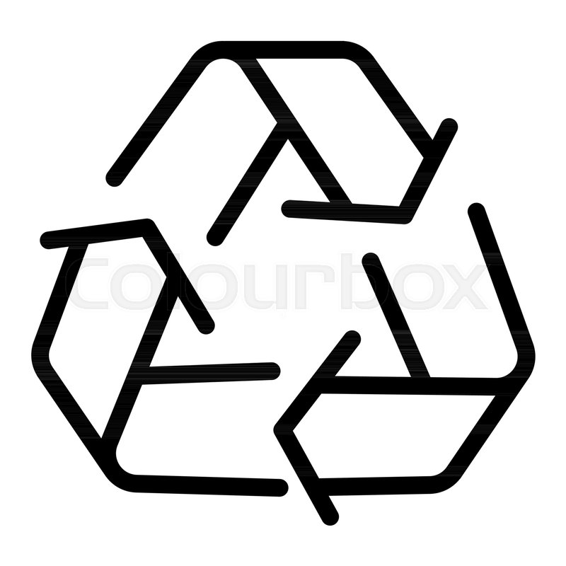 Recycle Sign Vector