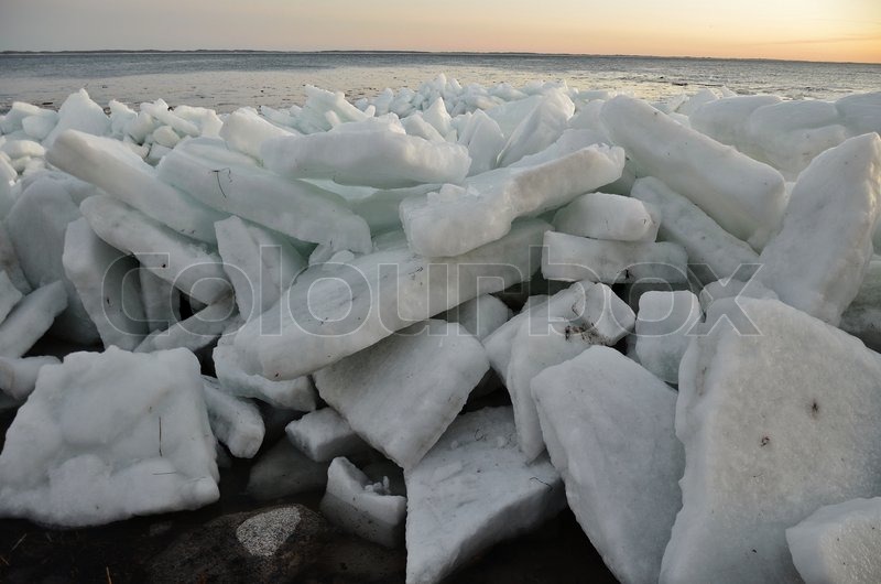 Ice packs , ice breaking | Stock image | Colourbox