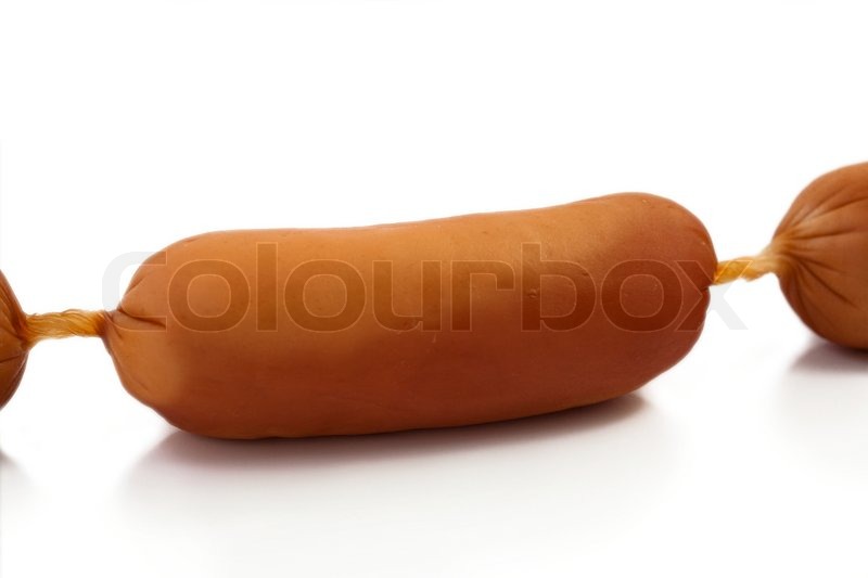 Ein Bild einer großen leckere Wurst | Stock Bild | Colourbox