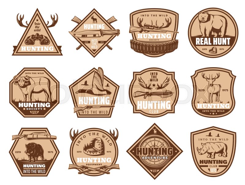 Hunting Equipment Vector