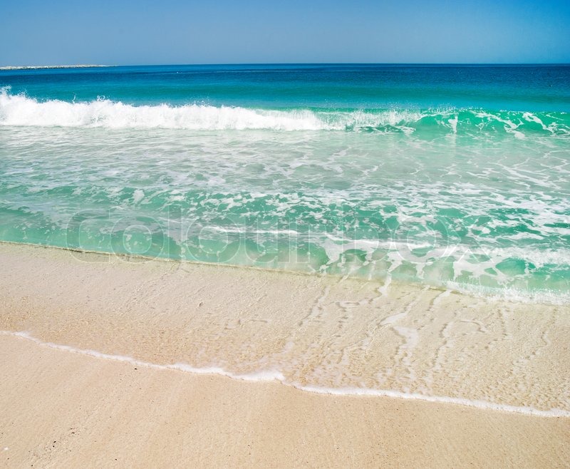 Beautyful strand og et tropisk hav | Stock foto | Colourbox