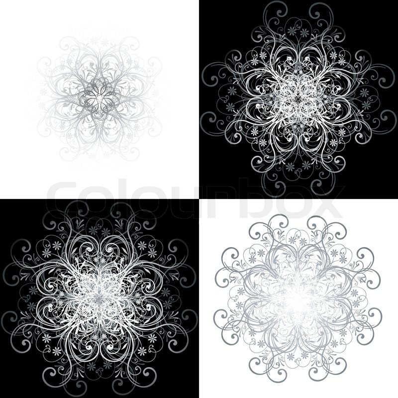 Gothic scroll background | Stock vector | Colourbox