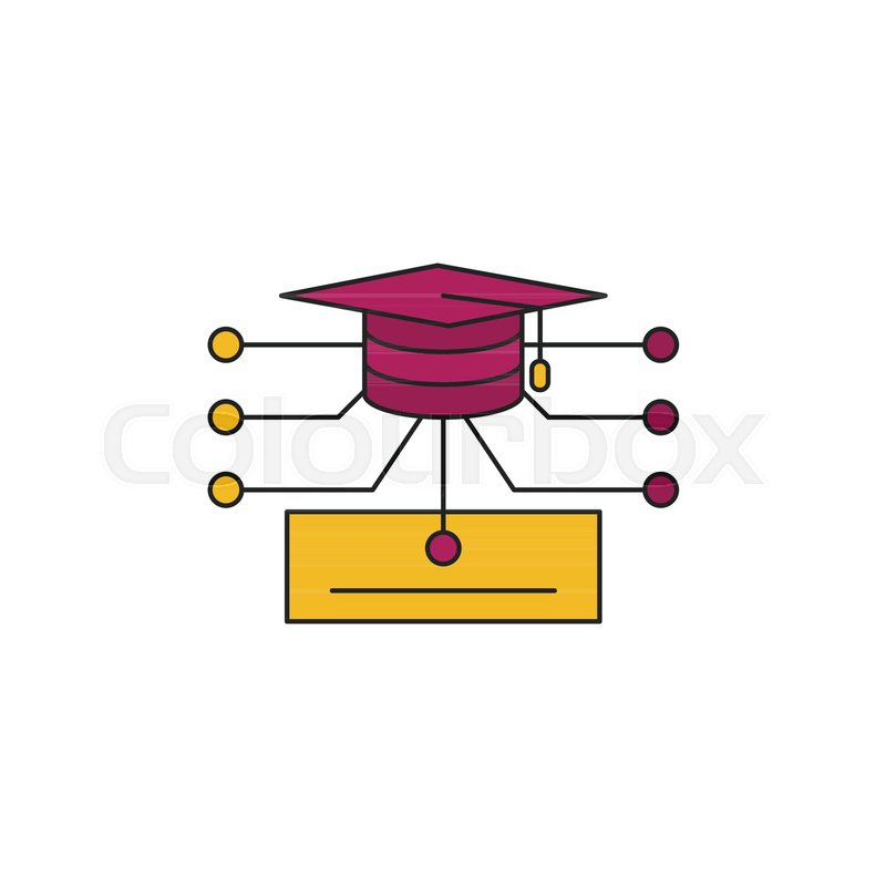 Expert system icon. Cartoon expert ... | Stock vector | Colourbox