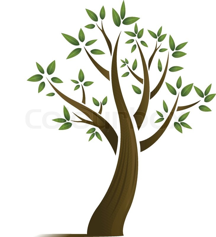 Tree design illustration | Stock vektor | Colourbox