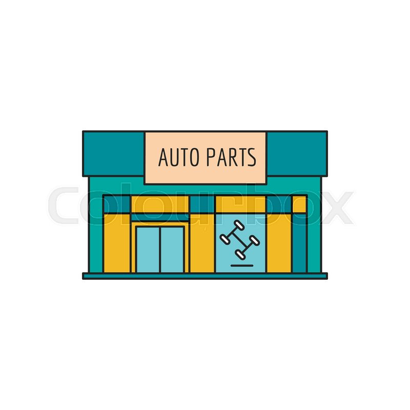 Auto Parts Store Icon