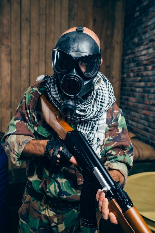 Terrorist With Gun