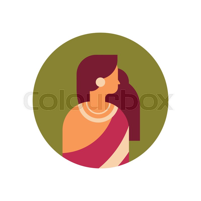 Traditional Indian Women Face