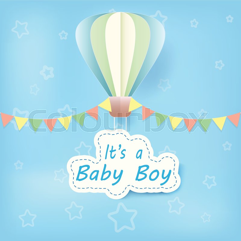 Baby Boy Background Paper