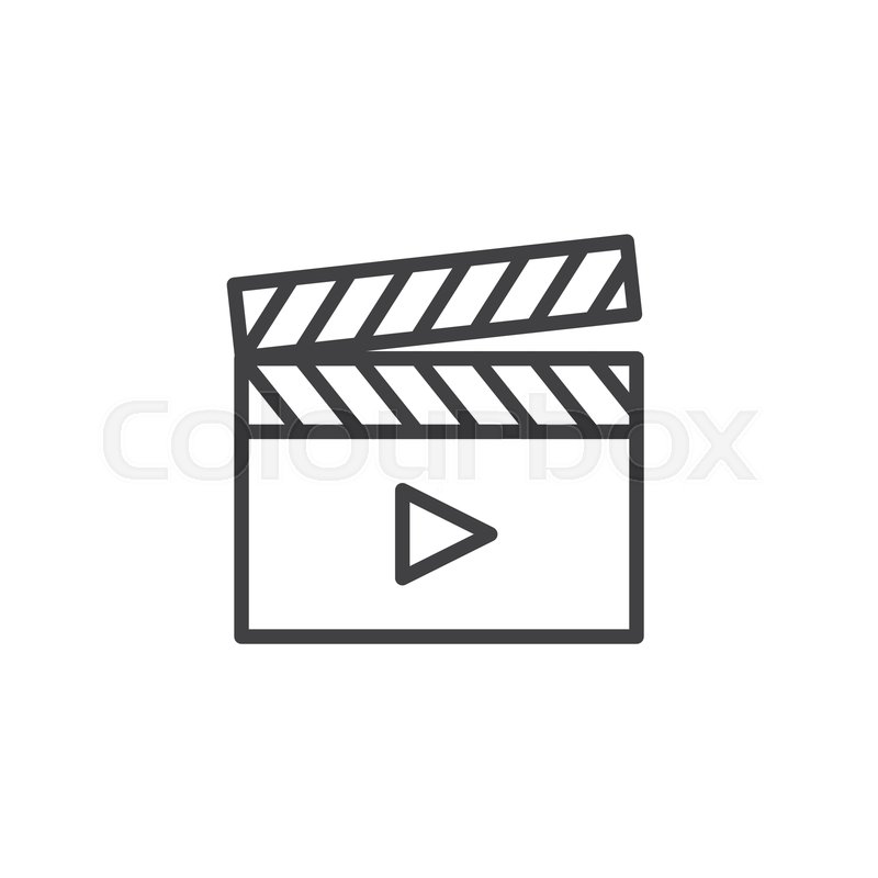 Movie Clapper Outline