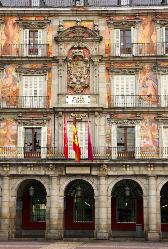 Old Buildings In Madrid