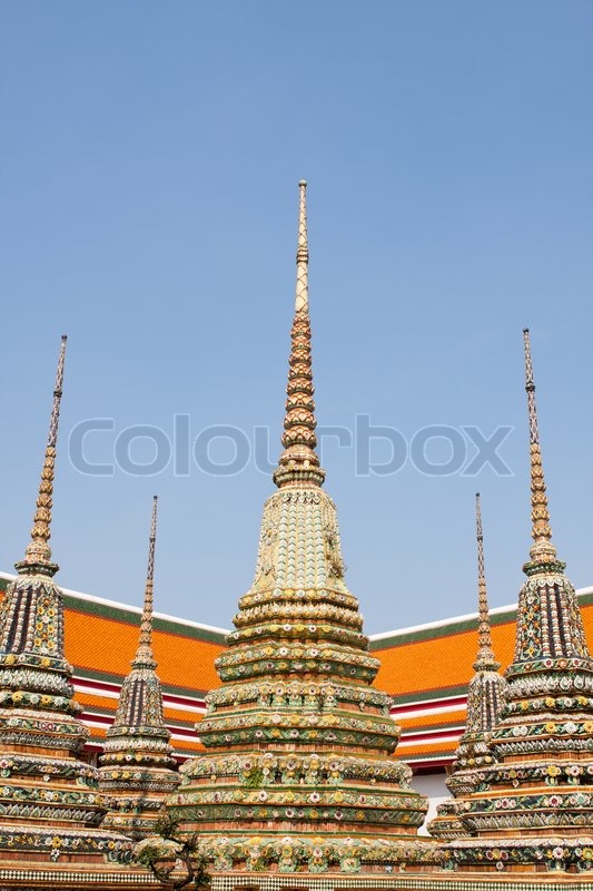 Pagode thai | Stock Bild | Colourbox