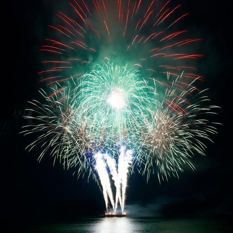 Colorful fireworks | Stock image | Colourbox