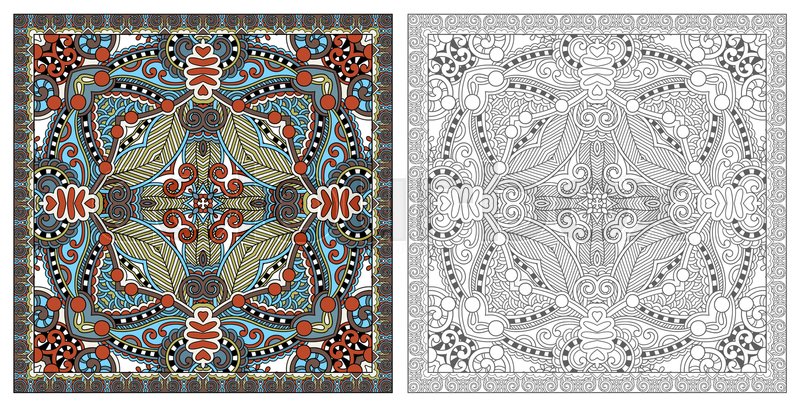 Coloring Pages Carpet