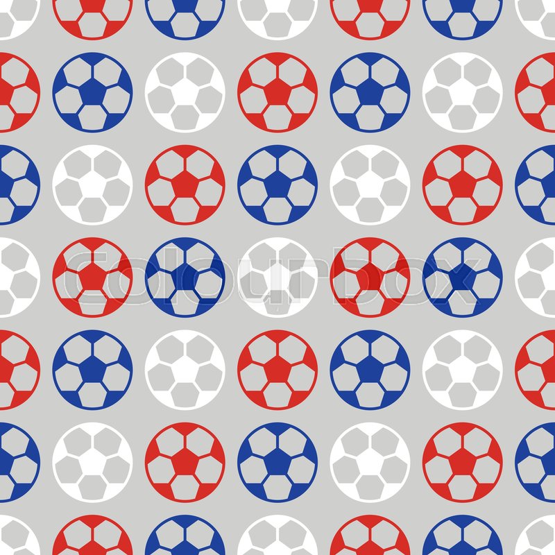 Soccer Ball Pattern Background