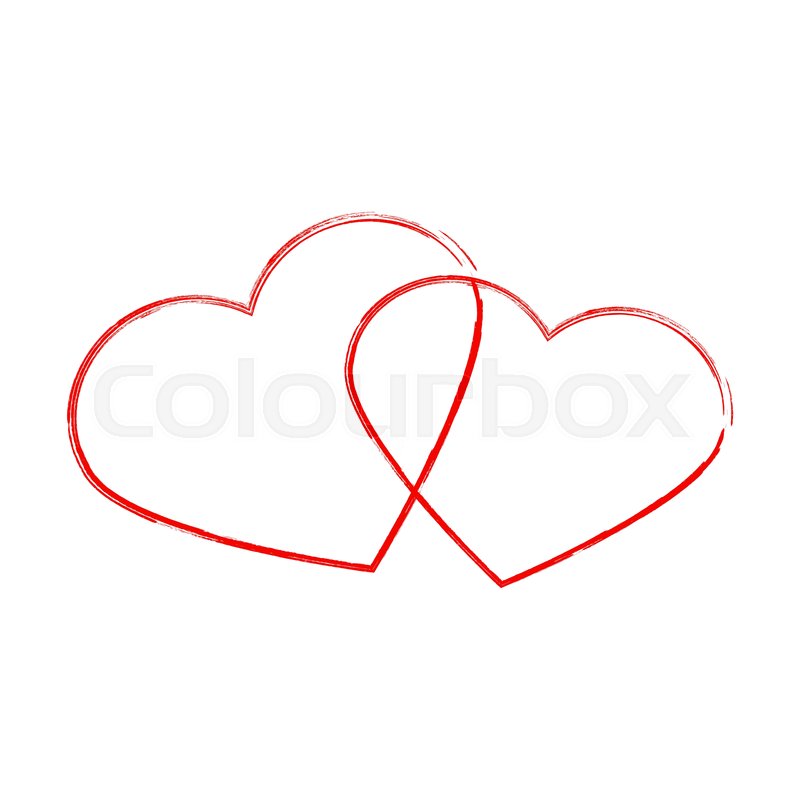 Hjerte, romantisk, symbol | Stock vektor | Colourbox